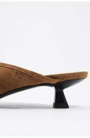 Bimba Y Lola Suede Sandal With Heels