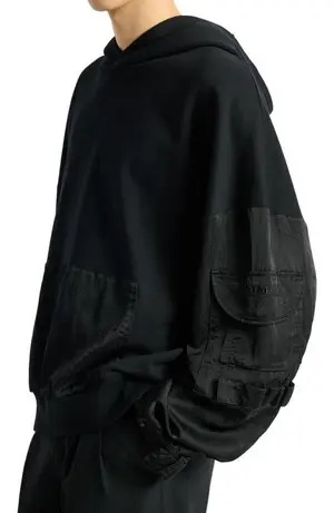 Balmain Vintage Utility Hoodie