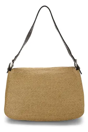 Fendi Raffia Shoulder Bag