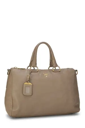 Prada Vitello Daino Boston Bag