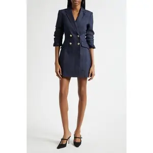 Cinq À Sept Double-breasted Blazer Minidress