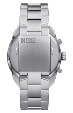 DIESEL® Spiked Blue Chronograph Bracelet Watch
