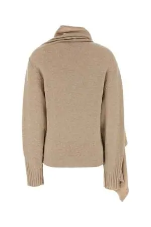 Attico Sand Wool Sweater