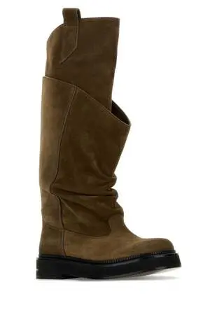 Attico Mud Suede Passeggiata Boots