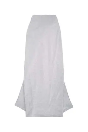 Magda Butrym Grey Cotton Skirt - Multicolor