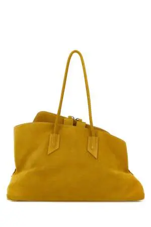 Attico Suede La Passeggiata Shopping Bag - Yellow