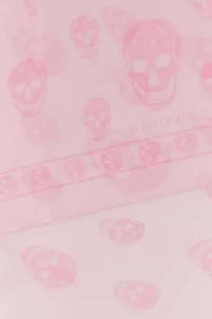 Alexander McQueen Printed Silk Foulard