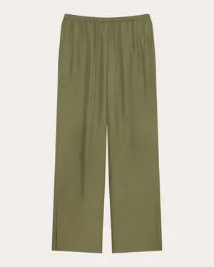 Theory Washed Twill Vented Pull-on Pants
