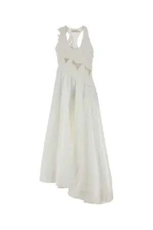 Zimmermann Cotton Luna Dress - White