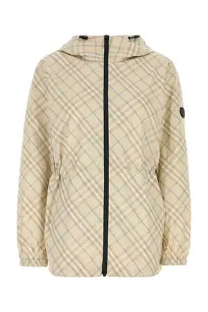 Burberry Printed Polyester Jacket - Multicolor