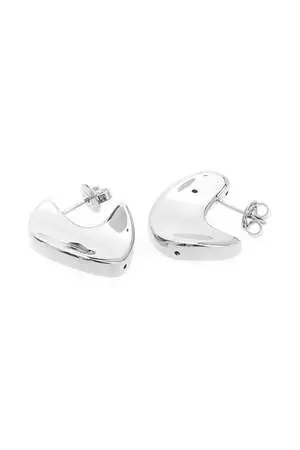 Bottega Veneta Small Disc Earrings
