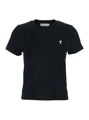 Ami Paris Crewneck T-shirts For Women