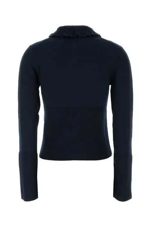 Chloé Navy Wool Cardigan