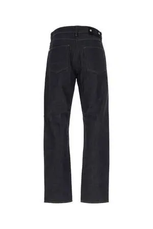 Stone Island Trousers Blue Raw