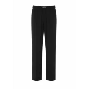 Loewe Logo Elasticized Straight-leg Pants - Black