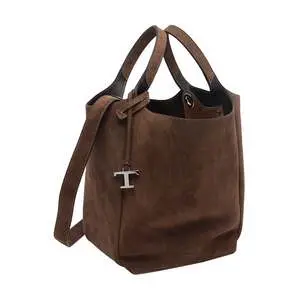 TOD'S Small Suede Bucket Bag
