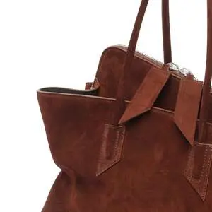 Attico Medium La Passeggiata Handbag - Brown