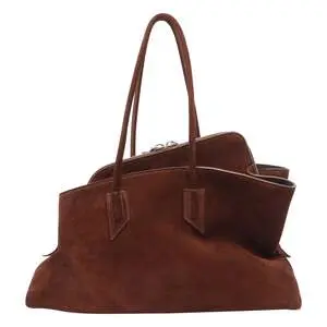 Attico Medium La Passeggiata Handbag - Brown