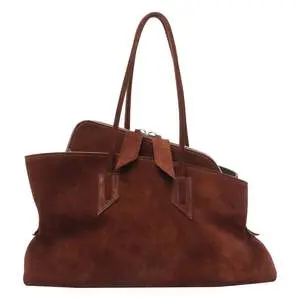 Attico Medium La Passeggiata Handbag - Brown