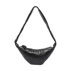 LEMAIRE Croissant Shoulder Bag - Black