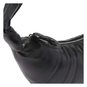 LEMAIRE Croissant Shoulder Bag - Black