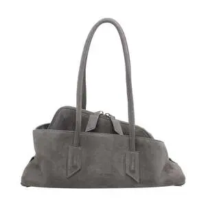 Attico THE ATTICO Small La Passeggiata Shoulder Bag Gray