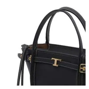 TOD'S Mini T Signature Leather Shopping Bag