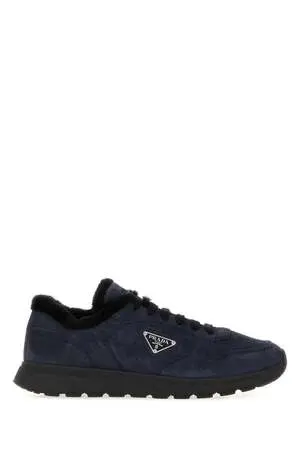 Prada Suede Prax 2.0 Sneakers - Blue