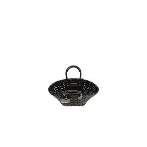 Balenciaga Bistro Xs Woven Bag - Black