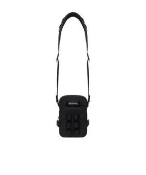 Balenciaga Army Crossbody Messenger Bag - Black
