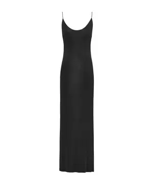 Saint Laurent Backless Dress - Black