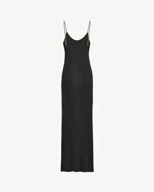 Saint Laurent Backless Dress