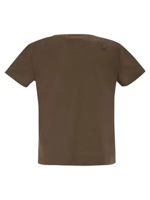 Max Mara Msmsegale Crewneck Jersey T-shirt - Brown