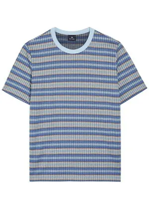 Paul Smith Striped Cotton-blend T-shirt