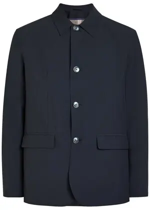 Herno Woven Jacket - Navy