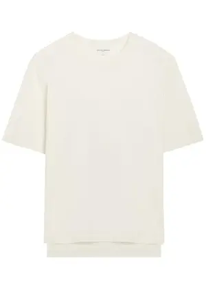 Officine Générale Bara Cotton T-shirt - Cream