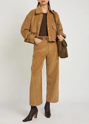 Maria Mcmanus Barrel-leg Corduroy Jeans
