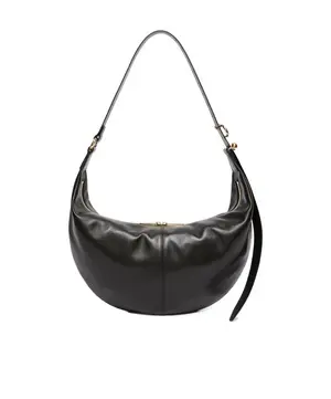 Sportmax Zippered Shoulder Bag - Black