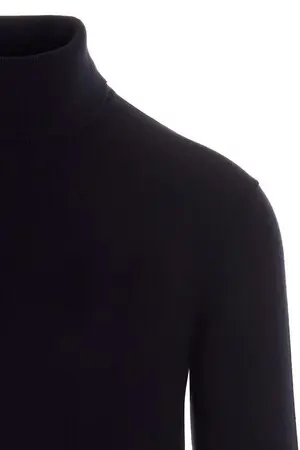 Loro Piana Classic Turtleneck Jumper - Navy Blue