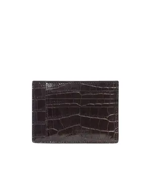 TOM FORD Card Holder - Brown