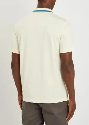 Paul Smith Striped-trim Cotton-blend Polo Shirt