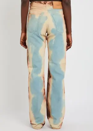 JW Anderson Printed Straight-leg Jeans
