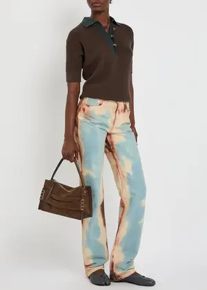 JW Anderson Printed Straight-leg Jeans