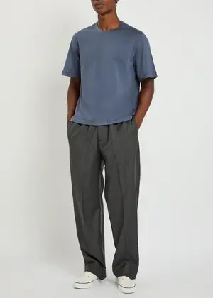 Officine Générale Wool And Cashmere-blend Trousers