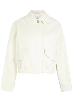 Vince Twill Jacket - White