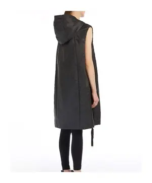 Max Mara Sleeveless Hooded Puffer Jacket