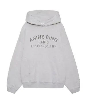 ANINE BING Harvey Sweatshirt - Heather Ash