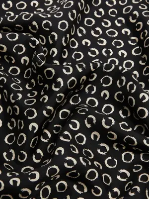 Max Mara Taquila Polka-dot Silk Scarf
