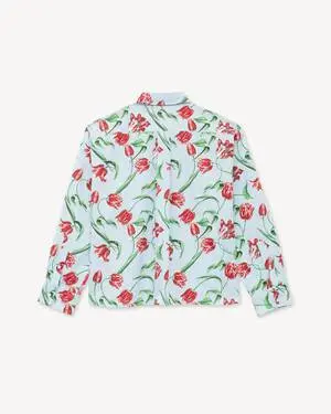 Kenzo Tulip Cotton Poplin Shirt