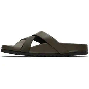 TOM FORD Grain Leather Slippers